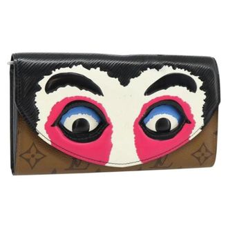 Louis Vuitton Portefeuille en toile Pre-owned - Femme - Pre-owned - Multicolore - Taille: ONE Size