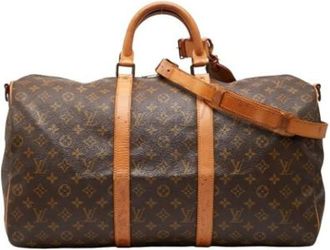 Louis Vuitton unisex, Pre-owned, Brun, Taille: ONE Size Sac Week-end en Toile Pre-owned