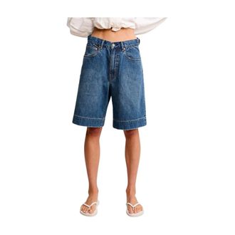 Denimist Femme, Shorts, Bleu, Taille: W29 Keaton Relaxed Short