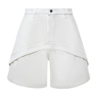 Loewe Paulas Ibiza Denim Shorts - - Shorts - Damen - Wei&szlig; - 2XS