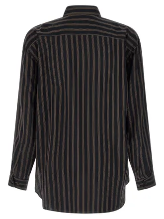 Dries Van Noten Mens Black Copper Blouse
