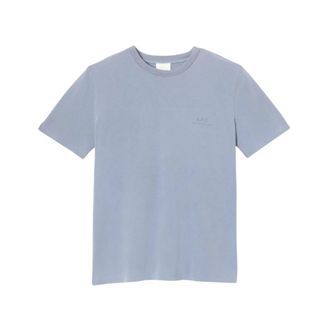 A.P.C. Rue Madame T-Shirt - - Tops - Herren - Blau - S