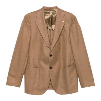 Luigi Bianchi Mantova Giacca - - Jackets - Herren - Beige - S