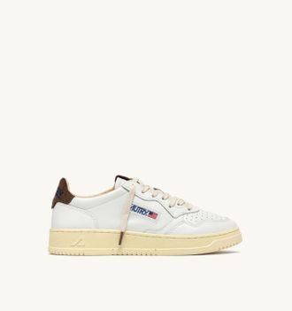 Autry BASKETS MEDALIST LOW EN CUI RBLANC ET DAIM CHOCOLATE CHIP