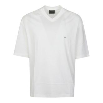 Emporio Armani Herren, Oberteile, Wei&szlig;, MGr&ouml;&szlig;e
