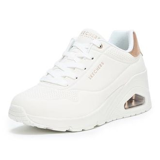 Skechers WHT Uno Wedge - 177520WHT - Couleur: Blanc - Pointure: 38.5 EU