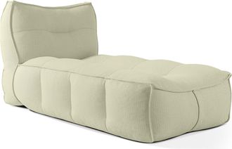 Konsimo Gartensofa LOVIA Loungesofa, Gartenm&ouml;bel, Sofa 2-Sitzer, Premiumqualit&auml;t aus EU hochwertiger Sitzkomfort, mit integrierter Schutzh&uuml;lle, wetterbest&auml;ndi