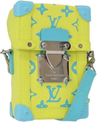 Louis Vuitton Sac bandouli&egrave;re vintage en toile Pre-owned - Homme - Pre-owned - Jaune - Taille: ONE Size