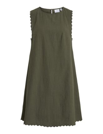 Vila Vifernanda O-Neck Short Dress