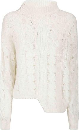 of Handmade Rollkragenpullover - Wei&szlig;