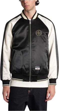 Evisu Veste Souvenir Broderie Baleine - Homme - Vestes - Noir - Taille: XL
