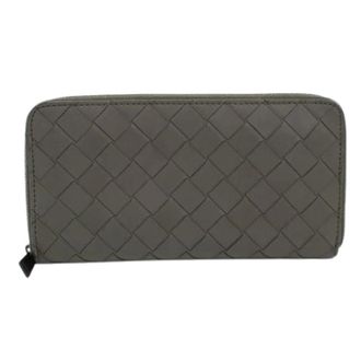Bottega Veneta Portefeuille long vintage Pre-owned (bi-fold) - Homme - Pre-owned - Gris - Taille: ONE Size