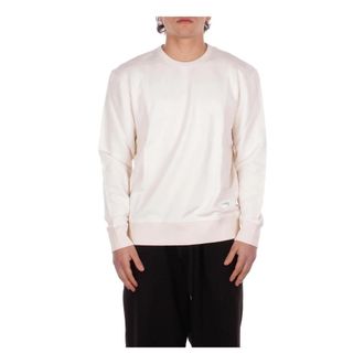 Fay Felpa Logo laterale - - Sweatshirts & Hoodies - Herren - Beige - M