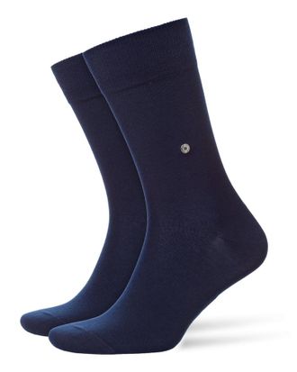 Burlington 2er Pack unifarbene Socken aus einem Baumwollmix in