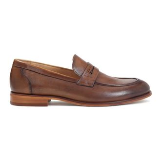 Kazar Herren Slip-On Smart Casual Wildleder Loafers - - Shoes - Herren - Braun - 41 EU