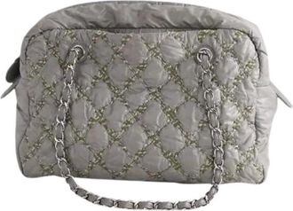 Chanel Pre-owned Paris- Byzance Cabas - Femme - Pre-owned - Gris - Taille: ONE Size