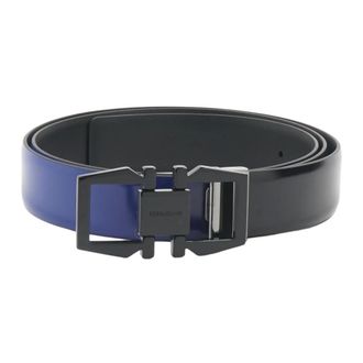 Ferragamo Homme, Accessoires, Bleu, Taille: 95 CM Ceintures
