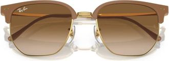 Ray-Ban unisex, Accessoires, Beige, Taille: 51 MM Nouvelles lunettes de soleil Clubmaster