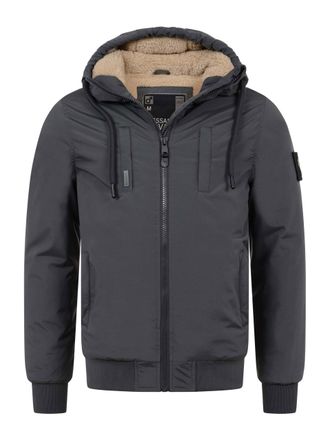Alessandro Salvarini Herren Winterjacke AS-431 - Warm, Mit Teddyfellfutter & Kapuze