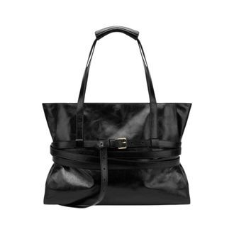 Moschino Femme, Sacs, Noir, Taille: ONE Size Tie Me Tote