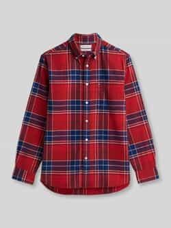 Tommy Hilfiger Regular Fit Freizeithemd aus reiner Baumwolle