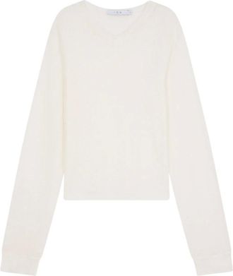 Iro Iro, Femme, Pulls, Blanc, Taille: 42 FR V-neck Tricots