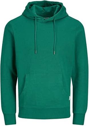 Jack & Jones JJEBASIC Sweat Hood Noos Capuche, Vert, XXL Homme