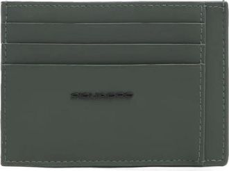 Piquadro unisex, Accessoires, Vert, Taille: ONE Size Porte-cartes de cr&eacute;dit fin