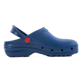 reposa Sanitär-Clogs Modell Light One, professioneller Clog mit rutschfester Gummisohle SRC, umklappbarer Schnürsenkel, antibakterielle Sohle und anatomische