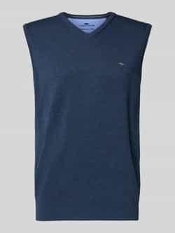 Fynch-Hatton Pullunder mit Logo-Detail Modell Slipover Superfine