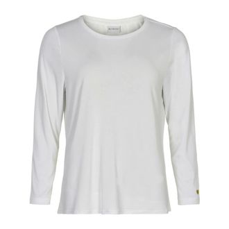 In Front IN Front - T-shirt Blanc &agrave; Manches 3/4 - Femme - Tops - Blanc - Taille: 44 FR