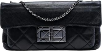 Chanel Sac bandouli&egrave;re vintage doccasion - Femme - Pre-owned - Noir - Taille: ONE Size