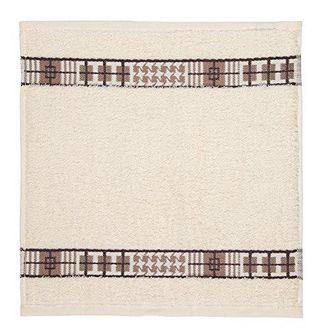 FROTTANA Fjord Seiftuch 30 x 30 cm aus 100% Baumwolle, ivory
