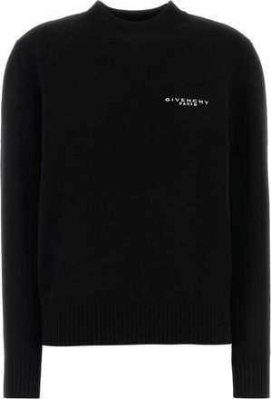 Givenchy logo-embroidered sweater - Noir