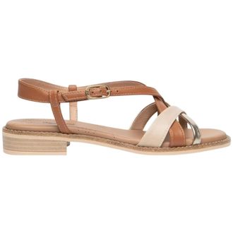 Nero Giardini Femme, Chaussures, Brun, Taille: 41 EU Sandales en cuir et tissu technique