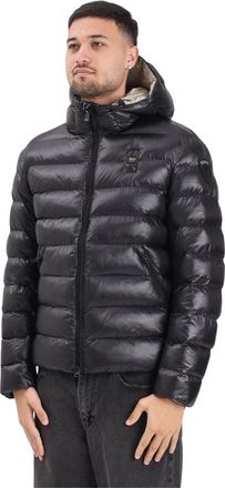 Blauer Homme, Vestes, Noir, Taille: 3XL Piumino Adams