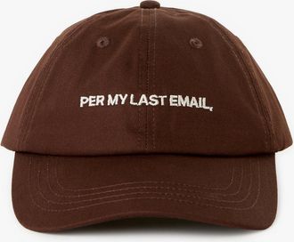 Selected Casquette en coton