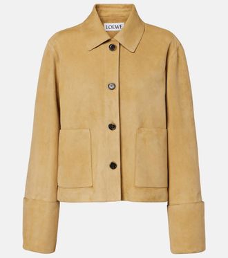 Loewe Veste en daim