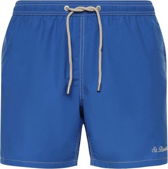 MC2 Saint Barth Homme, Maillots de bain, Bleu, Taille: L Patmos Swim Shorts