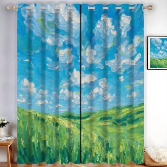 Generic 100% Verdunklungsvorh&auml;nge Grau &Ouml;senschal 2Er Set H 245 X B 140 cm Vorh&auml;nge W&auml;rmeisolierend Thermovorhang K&auml;lteschutz F&uuml;r Schlafzimmer/Wohnzimmer, &Ouml;lge