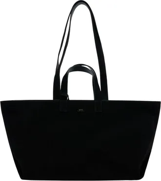 A.P.C. Le Drummer Tote Bag - Black