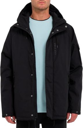 Volcom Herren Winterjacke Stoke Stone II 10K JKT, Gr&ouml;&szlig;e:L, Farben:Black