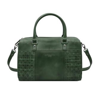 Zerimar | Sac &agrave; main d&eacute;contract&eacute; pour femme | Sac bandouli&egrave;re compact &agrave; plusieurs compartiments | Id&eacute;al au quotidien, en voyage ou au travail | Couleur olive 