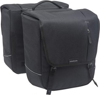 New Looxs Doppelte Fahrradtasche Nova Double Racktime Schwarz - 32 Liter