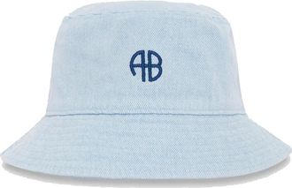 Anine Bing Femme, Accessoires, Bleu, Taille: ONE Size Nicks Bucket Hat