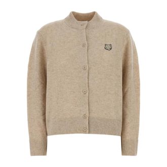 Maison Kitsun&eacute; Cardigans - - Knitwear - Damen - Beige - S