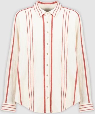 Xirena Chemise Scout Coton Burnt Cloud