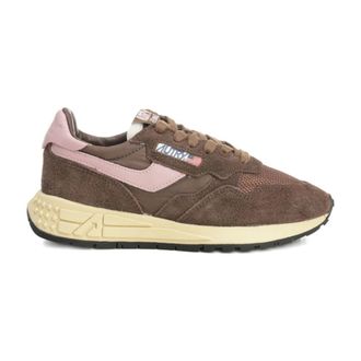 Autry Braune Sneakers mit Flacher Gummisohle - - Shoes - Damen - Braun - 41 EU