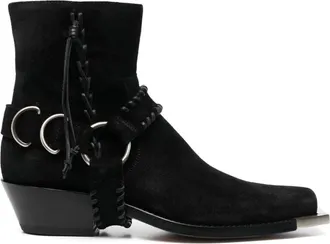 Buttero Femme, Chaussures, Noir, Taille: 37 EU Botte Cowboy