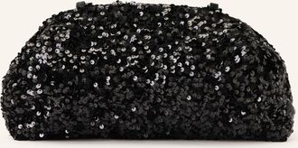 Rich & Royal Clutch Mit Pailletten schwarz